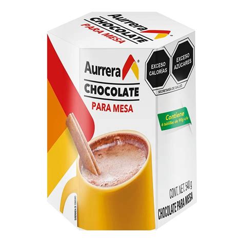 Chocolate Para Mesa Aurrera Con 6 Tablillas De 90g C U Walmart