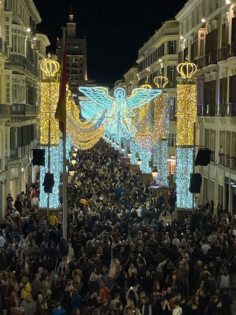 Luces de Navidad en Málaga 2023 así ha sido el encendido