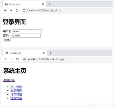 springboot之整合shiro 最详细 springboot shiro csdn博客