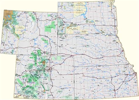 Rocky Mountain Front Range Map Popular Century