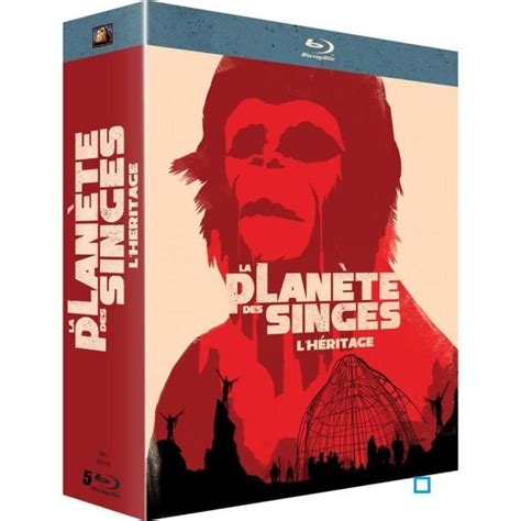 Blu Ray Coffret la planète des singes l héritage Cdiscount DVD