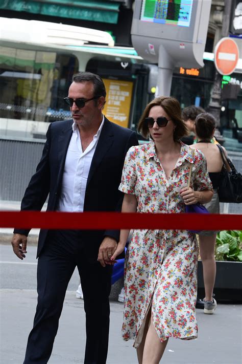 Photo Jean Dujardin Et Sa Femme Nathalie Pechalat Mariage De Claude