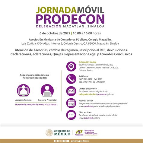 PRODECON México on Twitter Si necesitas apoyo respecto a tus