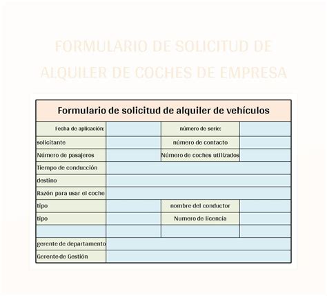 Modelo De Contrato De Alquiler De Coches