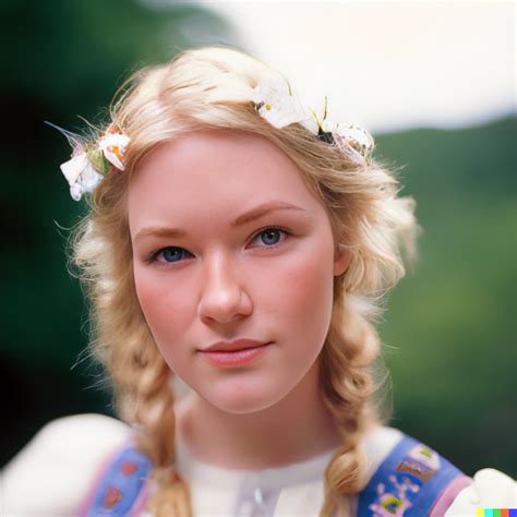 Norwegian Girl With Blue Eyes 1 • Viarami
