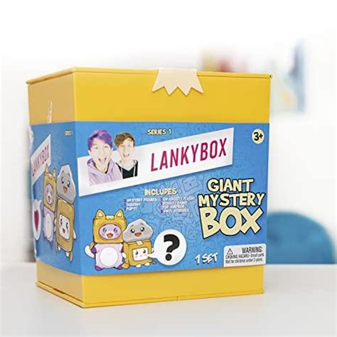 Caja misteriosa gigante LankyBox estuche tipo caja portátil 2 figuras