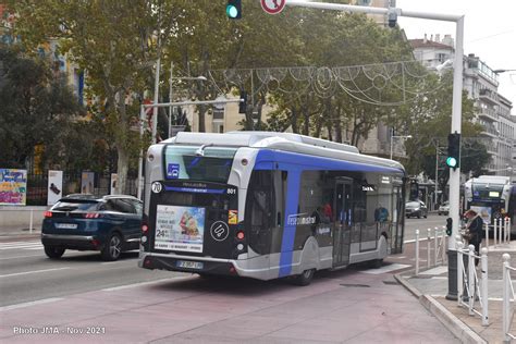 Les Autobus Heuliez Gx Gnv Linium Du Reseau Mistral De Toulon