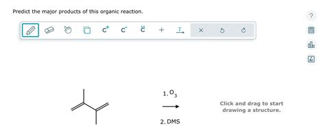 Solved Predict The Major Products Of This Organic Reaction Chegg