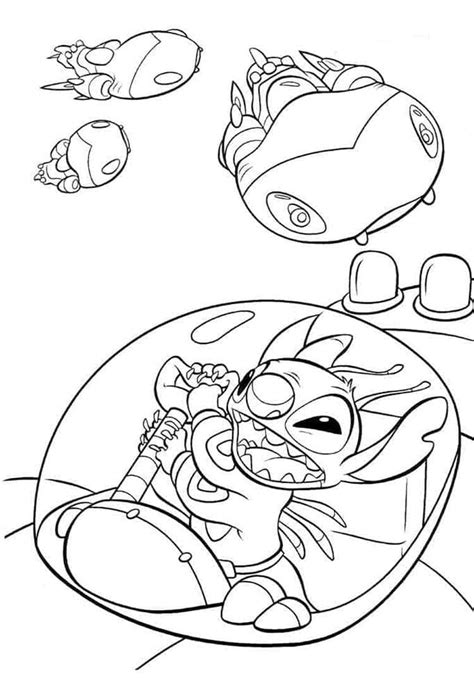 Coloriage Angel de Lilo et Stitch télécharger et imprimer gratuit sur