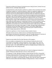 Wk Discussion Docx Describe The Differences Between Avoidant