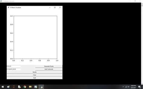 Python Program To K Means Visualizer App Using The Python Tkinter Kashipara