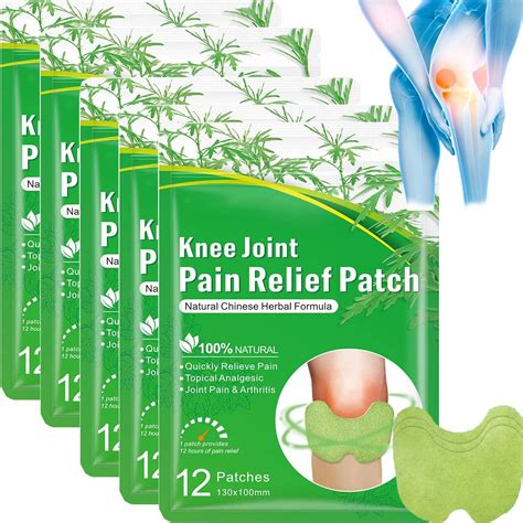 Amazon Flexiknee Natural Knee Pain Patch Herbal Knee Patches For