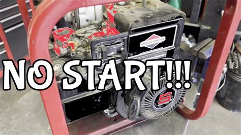 Briggs Stratton 5hp Won T Start Small Engine Repair YouTube