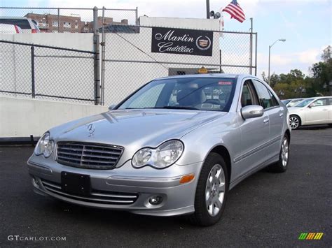 Iridium Silver Metallic Mercedes Benz C Matic Luxury