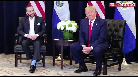 Presidente Nayib Bukele Se Encuentra Con Donald Trump YouTube