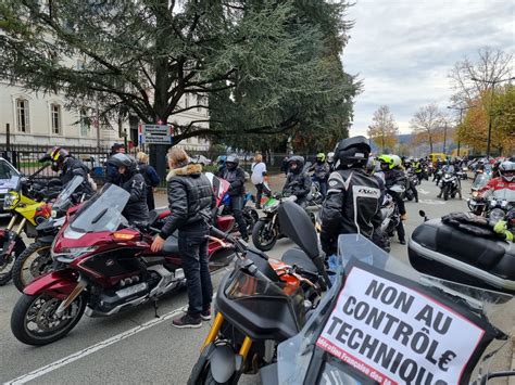 Hautes Alpes Manifestation des motards en colère la circulation