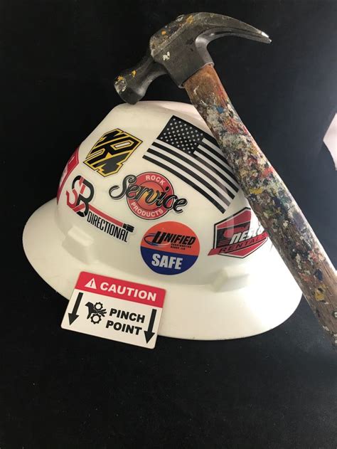 Printable Hard Hat Stickers