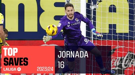 LALIGA TOP 5 Paradas Jornada 16 LALIGA EA Sports 2023 2024 YouTube