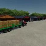 BALE AND PALLET STORAGE PACK V1 0 FS22 Mod