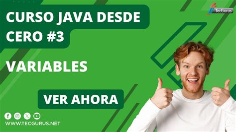 Curso java desde cero 3 introducción a las variables YouTube