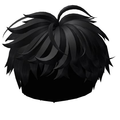 Black Messy Hair Roblox Item Rolimon S