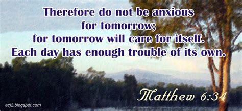 Do Not Be Anxious Ric S Inspirational Verses