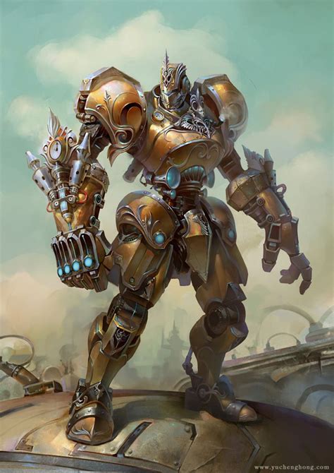 Steam Robot By Yu Cheng Hong Steampunk CGSociety Steampunk Robots