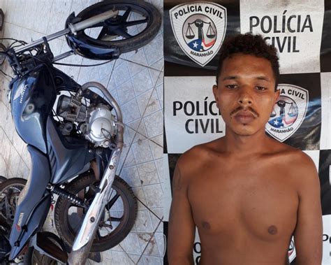 Homem Preso Por Recepta O De Moto Roubada O Imparcial