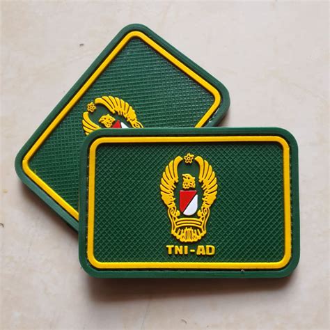 Jual Patch Rubber Logo Ekapaksi Tni Ad Dasar Hijau Tempelan Emblem