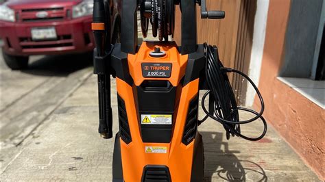 Prueba rápida a la Hidrolavadora Truper 2000 PSI LAVA 2000T Motor de