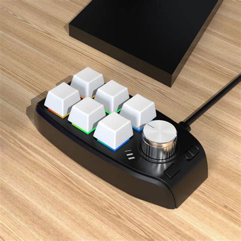 Programming Macro Custom Knob Keyboard Rgb Key Copy Paste Mini Button