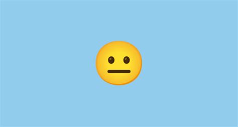 Cara Neutral Emoji On Noto Color Emoji Animated 14 0