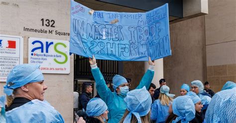 En direct Marseille les étudiants Infirmiers de Bloc Opératoire