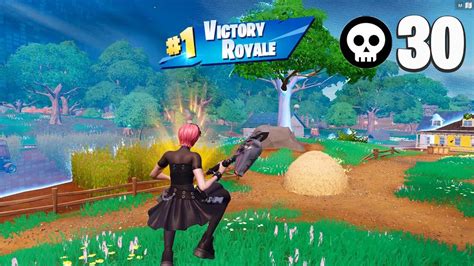 30 Elimination Solo Vs Squad Win Full Gameplay Fortnite Chapter 4