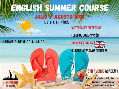 Curso de verano intensivo de inglés 5TH Avenue Academy