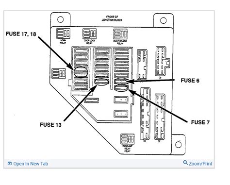Kenworth T680 Fuse Panel Diagram