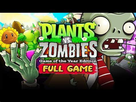 The Best Plants Vs Zombies Gameplay Yet FULL GAME No Commentary