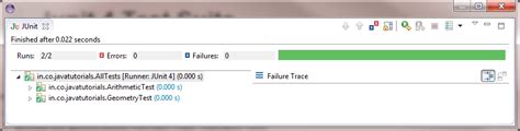 junit 4 tutorials junit 4 教程 五、测试套件