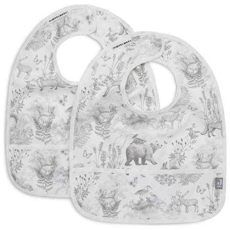 Jollein Forest Animal Haklapp Grå 2 Pack Köp före kl 15 00 skickas idag