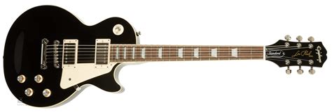 Epiphone Les Paul Standard Ebony Telegraph