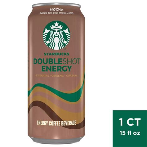 Starbucks Doubleshot Energy Mocha Fortified Energy Coffee Drink 15 Fl