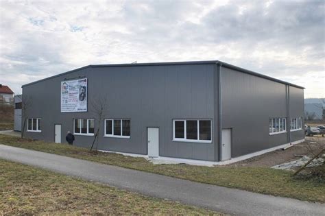 Werkstatthallen F R Kfz Und Handwerksbetrieb Sybac Hallenbau