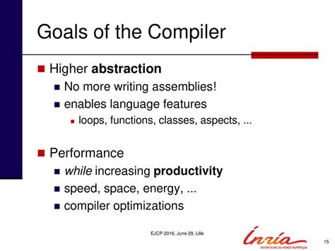 research in compilers and introduction to loop transformations part i compiler research