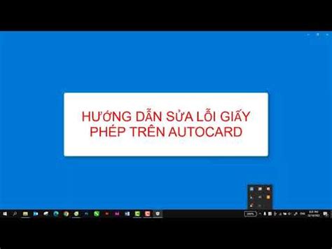 H Ng D N S A L I Gi Y Ph P Kh Ng H P L Autocard