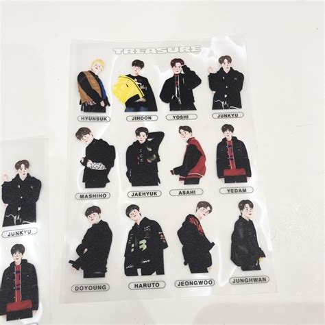 Sticker สตกเกอร สตก สตกเกอร แฟนอารต fanart treasure เทรเชอร by