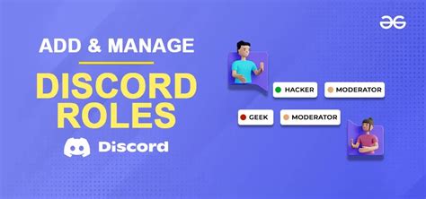 How To Add And Manage Discord Roles GeeksforGeeks