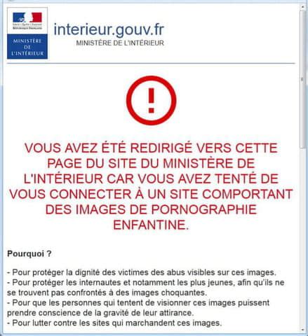Redirection vers une page du ministère de l intérieur Résolu