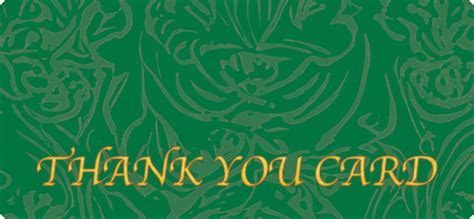 Mrs Green Apple On Harmony Jams Thank You Card