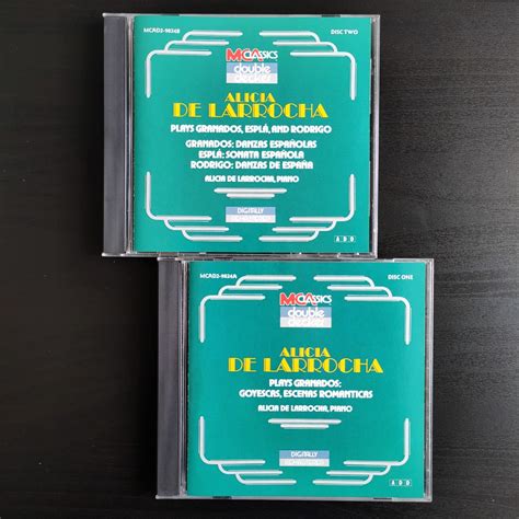 Cd Cds Decca Released Under Mca Rm Whole Set Alicia De