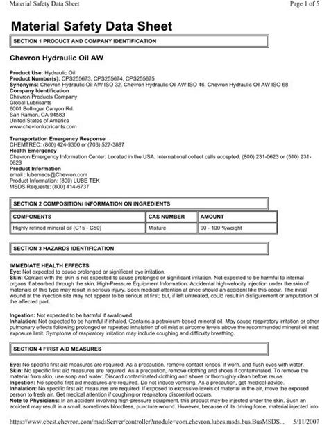 Aw Hydraulic Oil Iso 46 Msds Cheap Dealers Oceanproperty Co Th